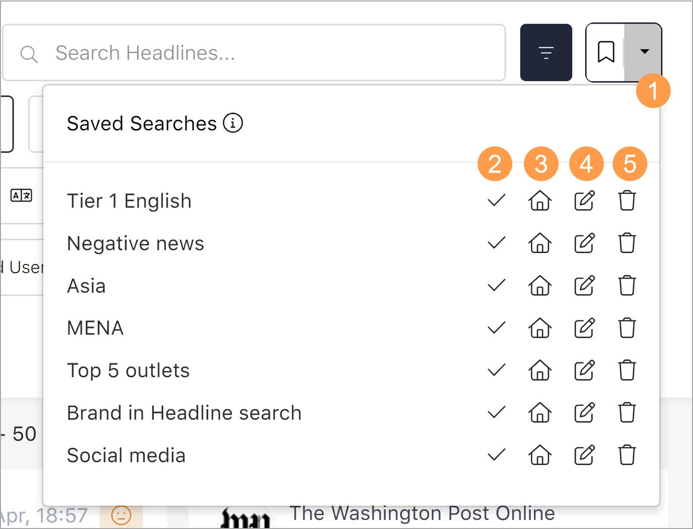 How to save your search filters